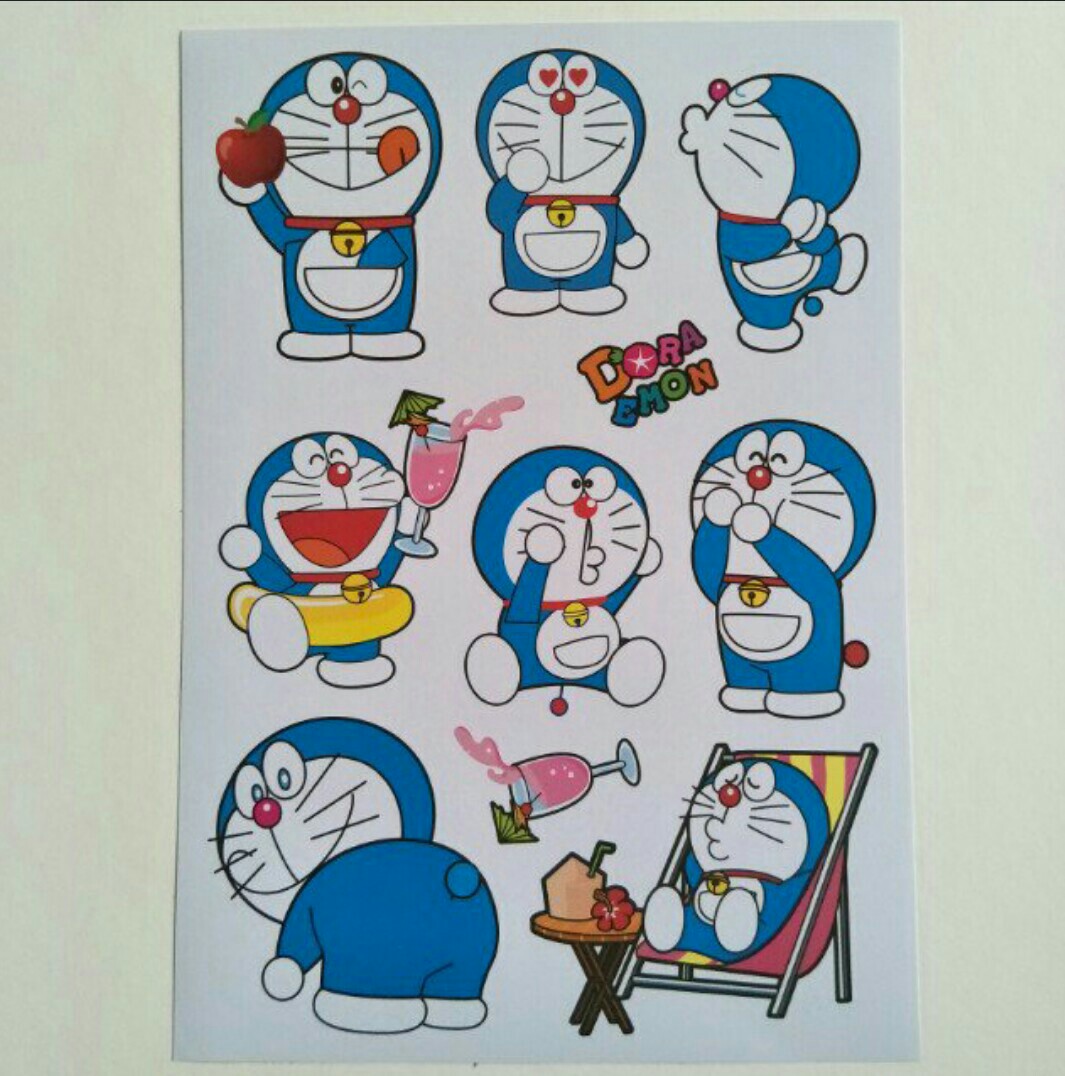 Doraemon Sticker, Hobbies & Toys, Stationery & Craft, Art & Prints on ...