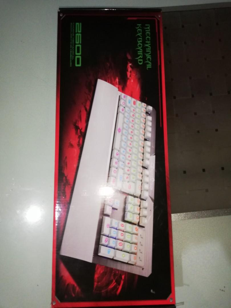 Gigaware Gaming K-26 Mechanical Keyboard, Computers & Tech, Parts & Accessories, Computer ...