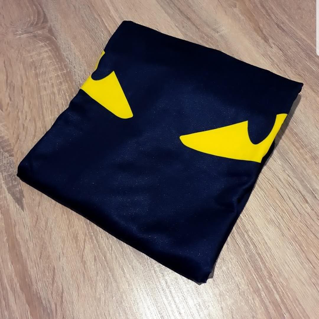 Fendi inspired Monster Eyes Travel Luggage Sleeves Protector Black ...