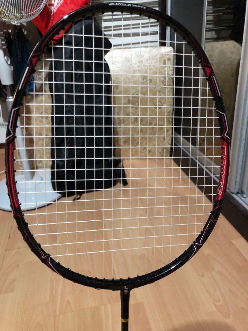 Gosen Roots beat Red Badminton racket, Sports Equipment, Sports & Games ...