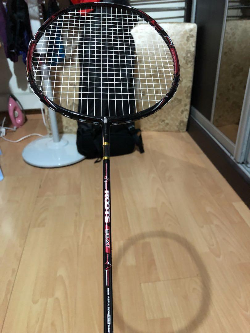 Gosen Roots beat Red Badminton racket, Sports Equipment, Sports & Games ...