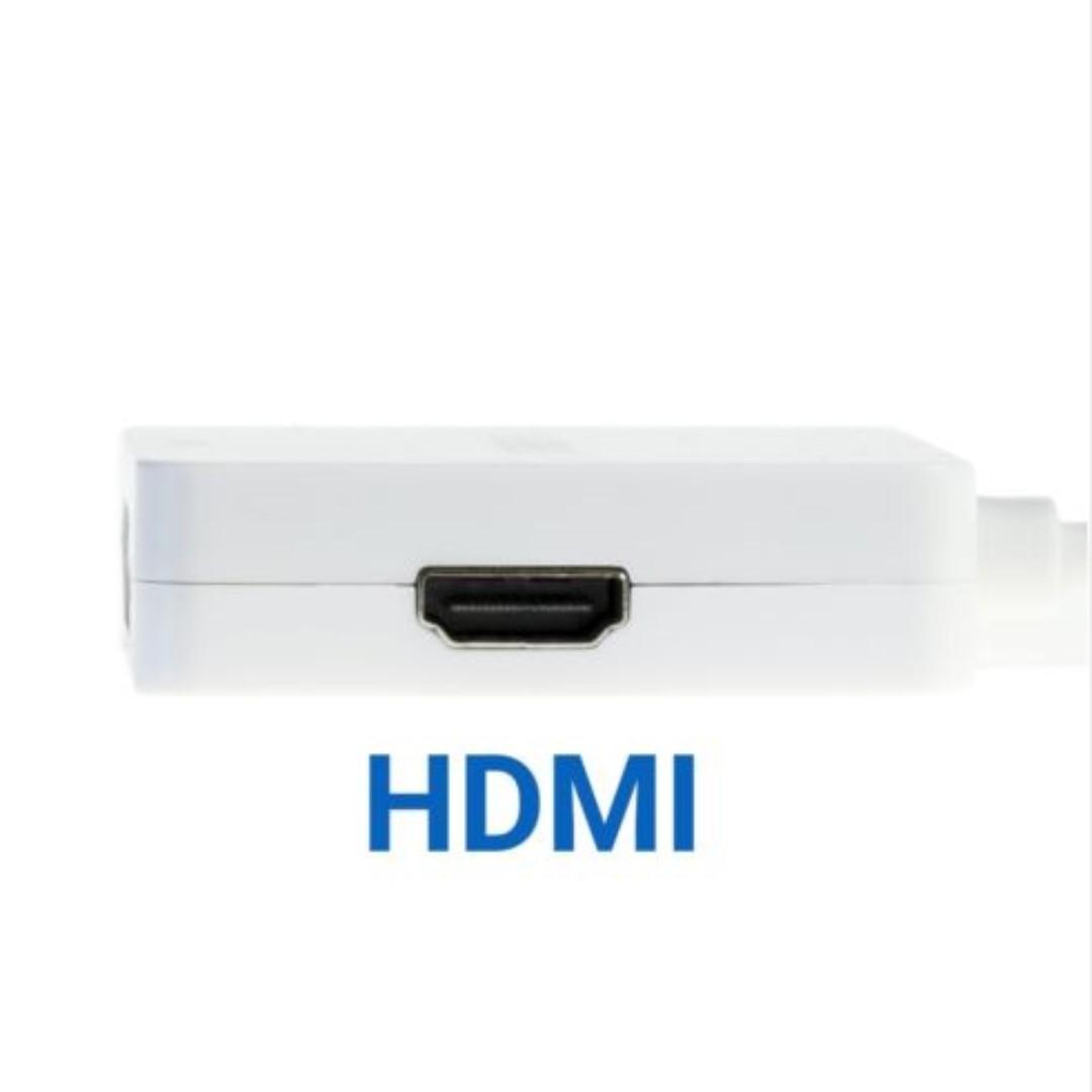 G-Shield Thunderbolt Adapter [1080p] 3-in-1 Mini DisplayPort to HDMI ...