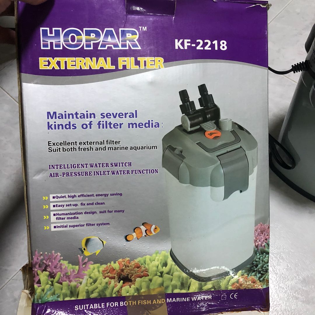 Hopar canister filter, Pet Supplies, Homes & Other Pet Accessories on ...