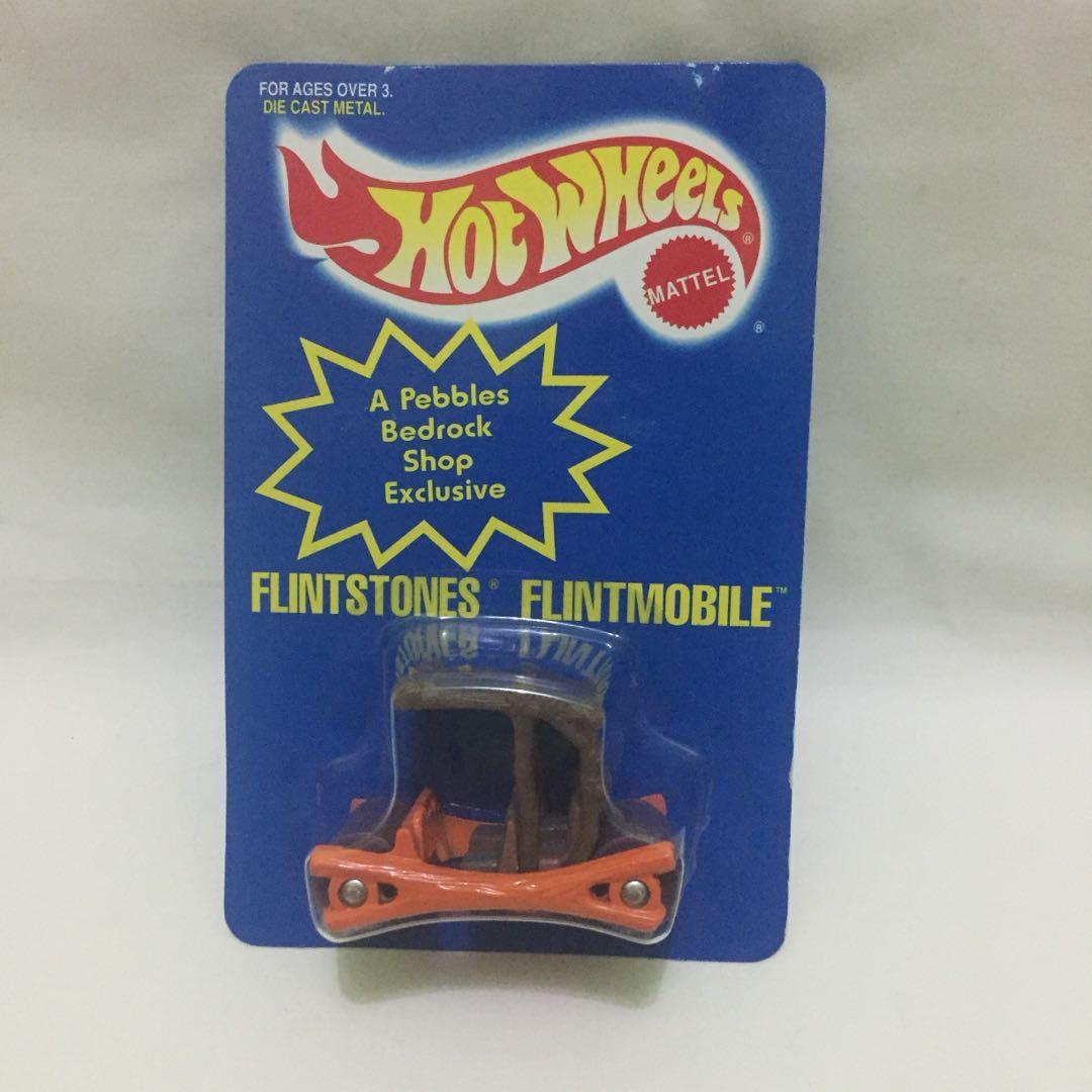 Hot Wheels - The Flintstone Flintmobile, Toys & Collectibles, Mainan di ...