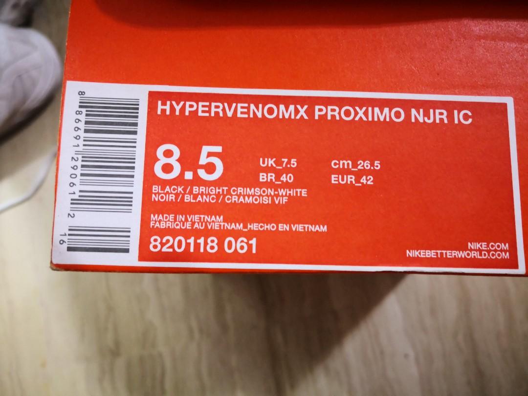 HypervenomX Proximo Neymar Jr IC, Men's Fashion, Activewear on Carousell