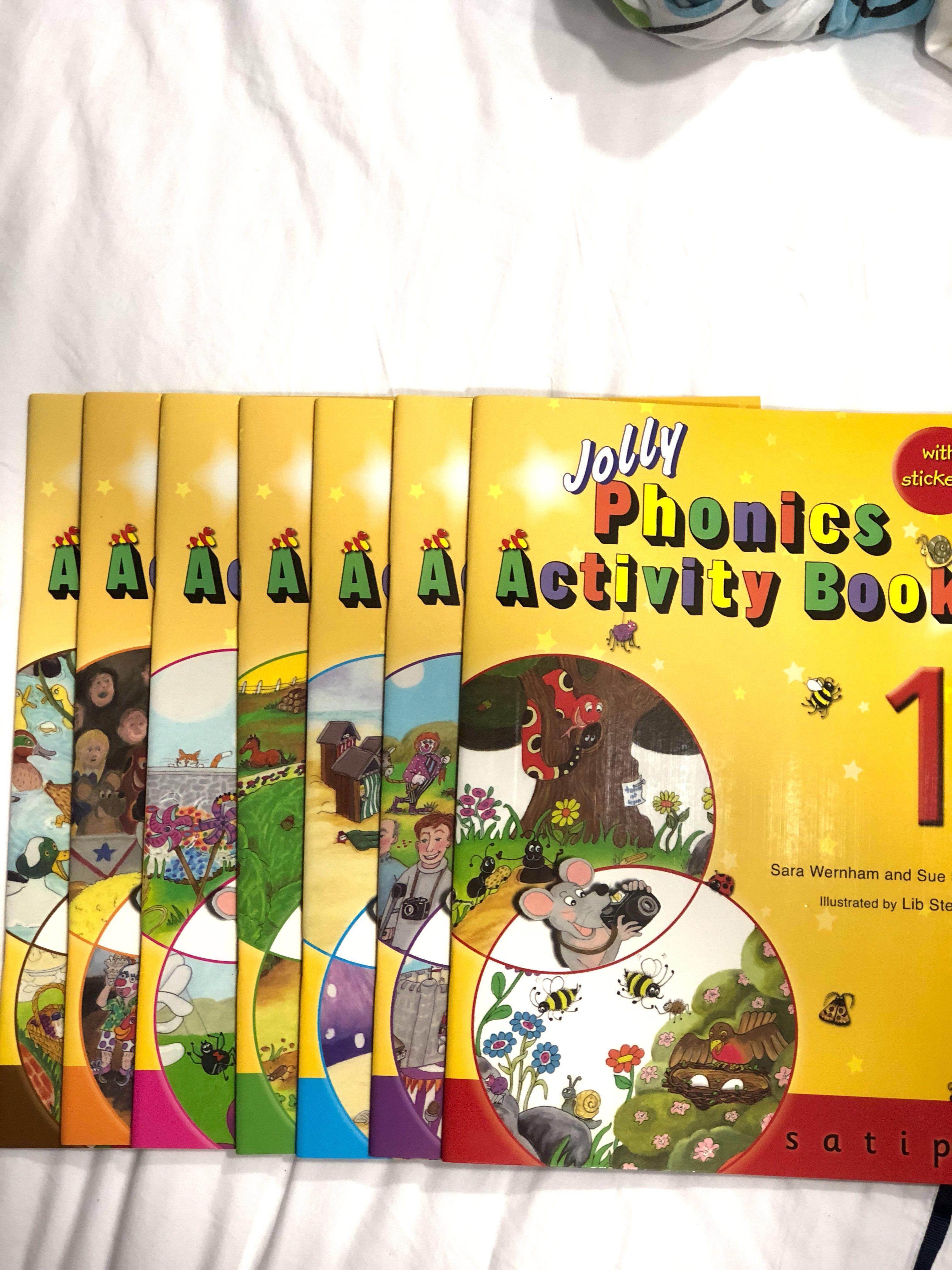 Jolly Phonics Activity Book Set , Hobbies & Toys, Books & Magazines ...