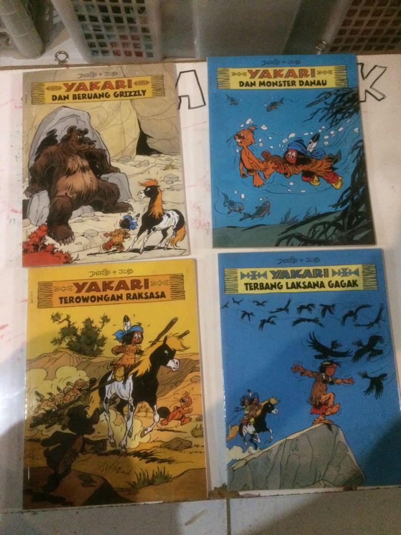 Komik Eropa, Buku & Alat Tulis, Komik dan Manga di Carousell