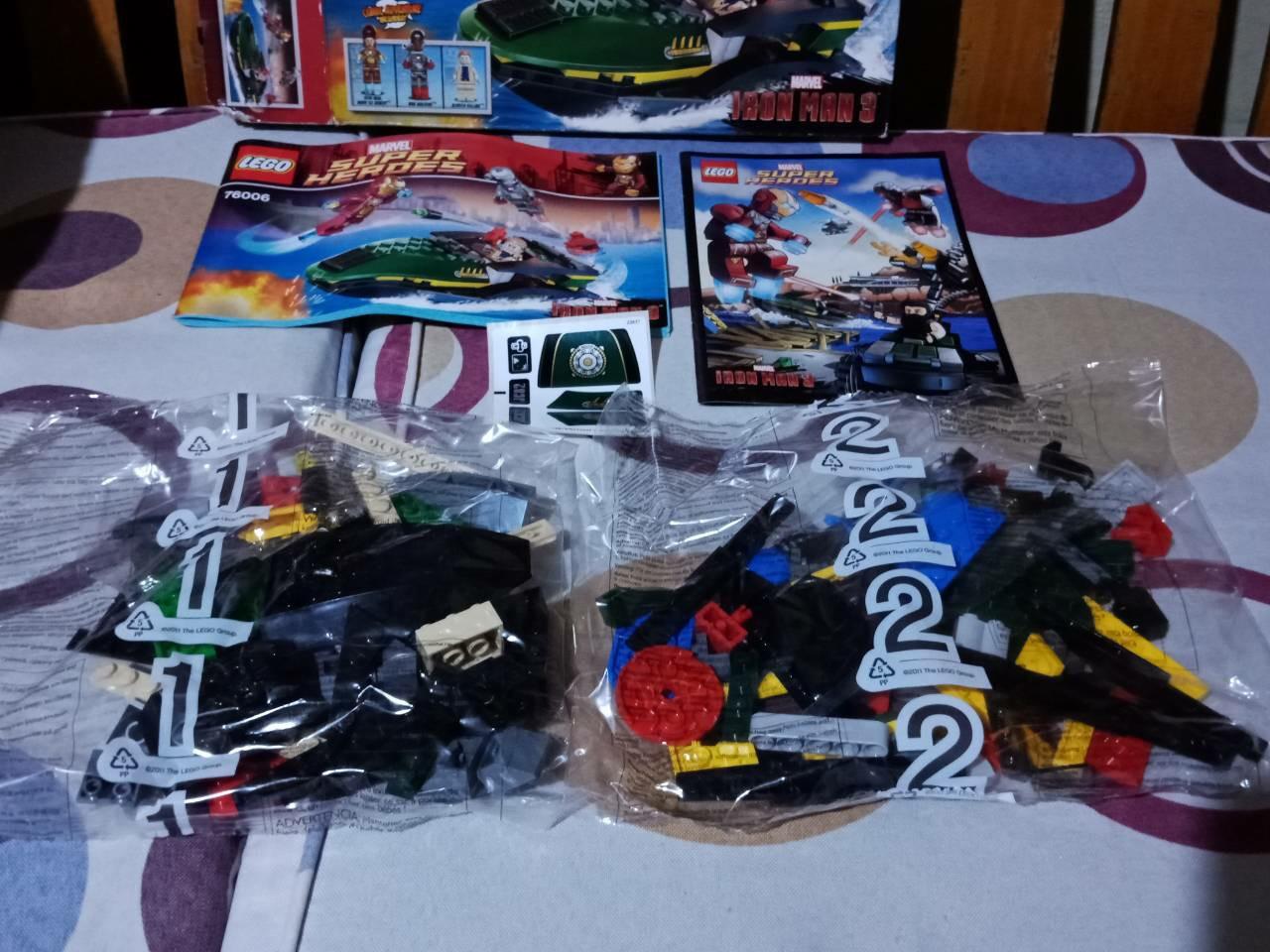 Lego Marvel Superheroes (76006) - Iron Man: Extremis Sea Port Battle ...