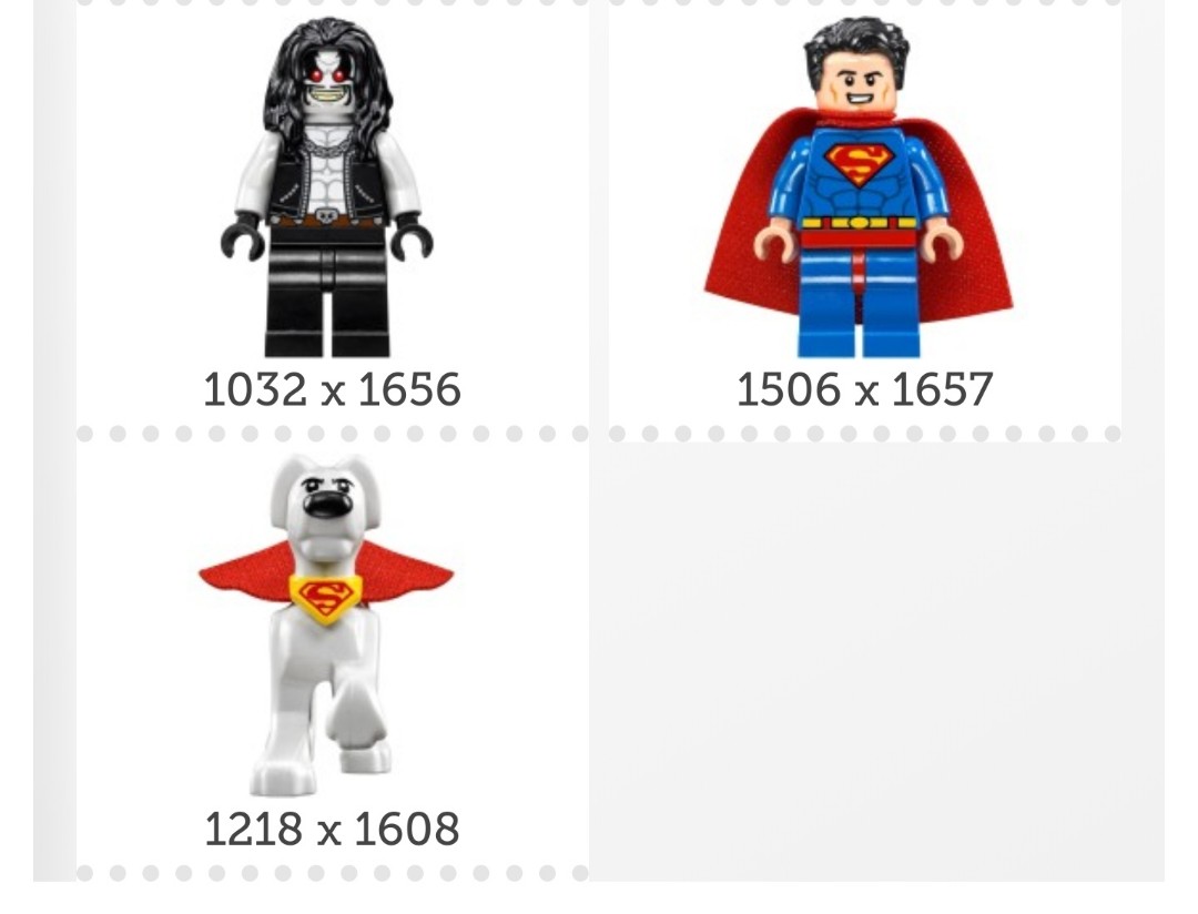 Lego Minifigures Superman Lobo and Dog, Hobbies & Toys, Toys & Games on ...