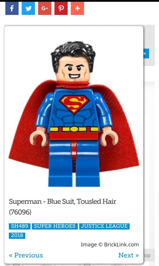 Lego Minifigures Superman Lobo and Dog, Hobbies & Toys, Toys & Games on ...