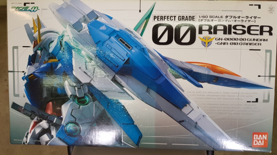 PG 00 Raiser with limited edition 2 way stand, Hobbies & Toys, Toys & Games on Carousell