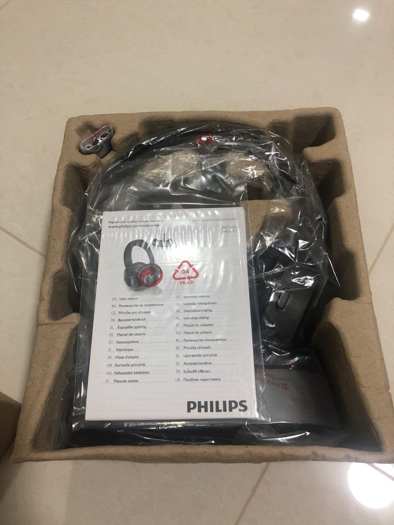 Philips wireless headphones SHC8535, Audio, Headphones & Headsets on ...