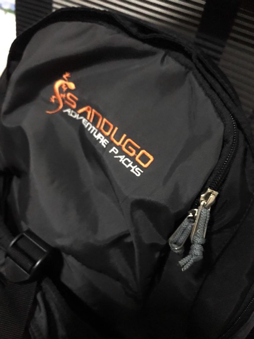 Sandugo Ascent Black Backpack, Men's Fashion, Bags, Backpacks on Carousell