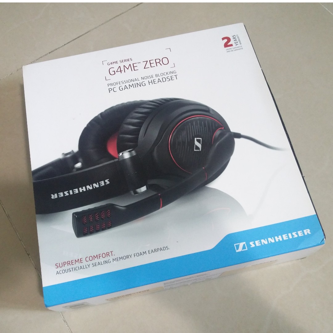 Sennheiser G4ME ZERO, Audio, Headphones & Headsets on Carousell
