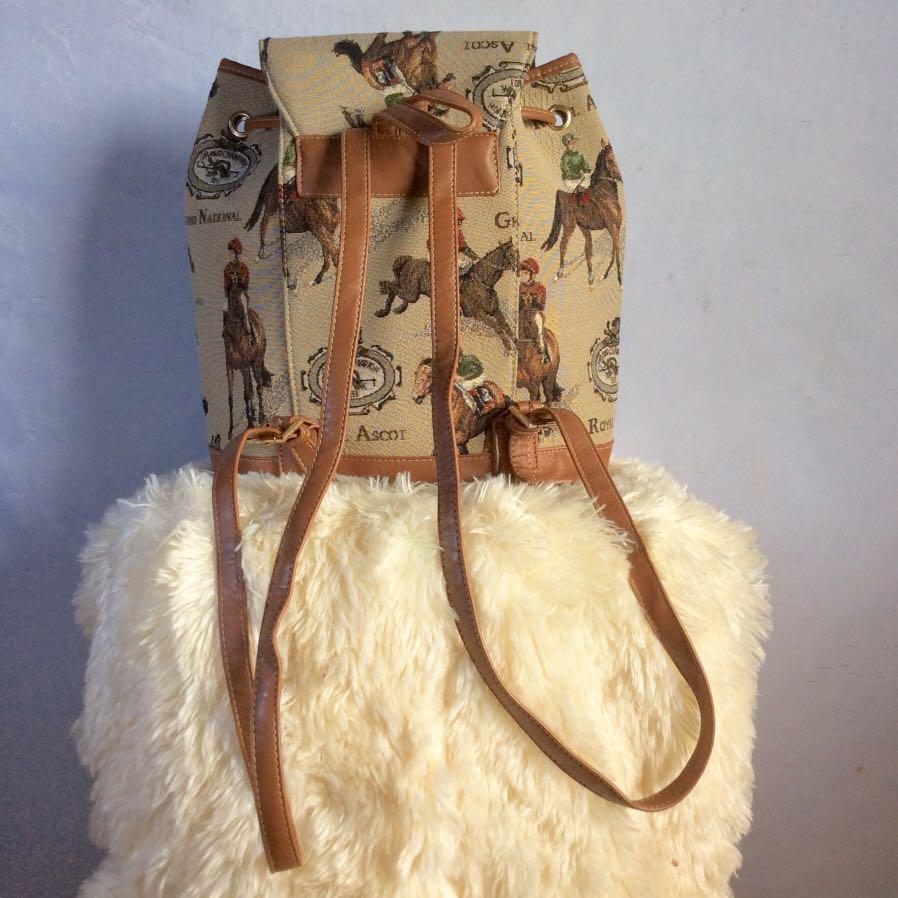 Signare Tapestry Women’s Fashion Canvas Flap Buckle Pull String ...