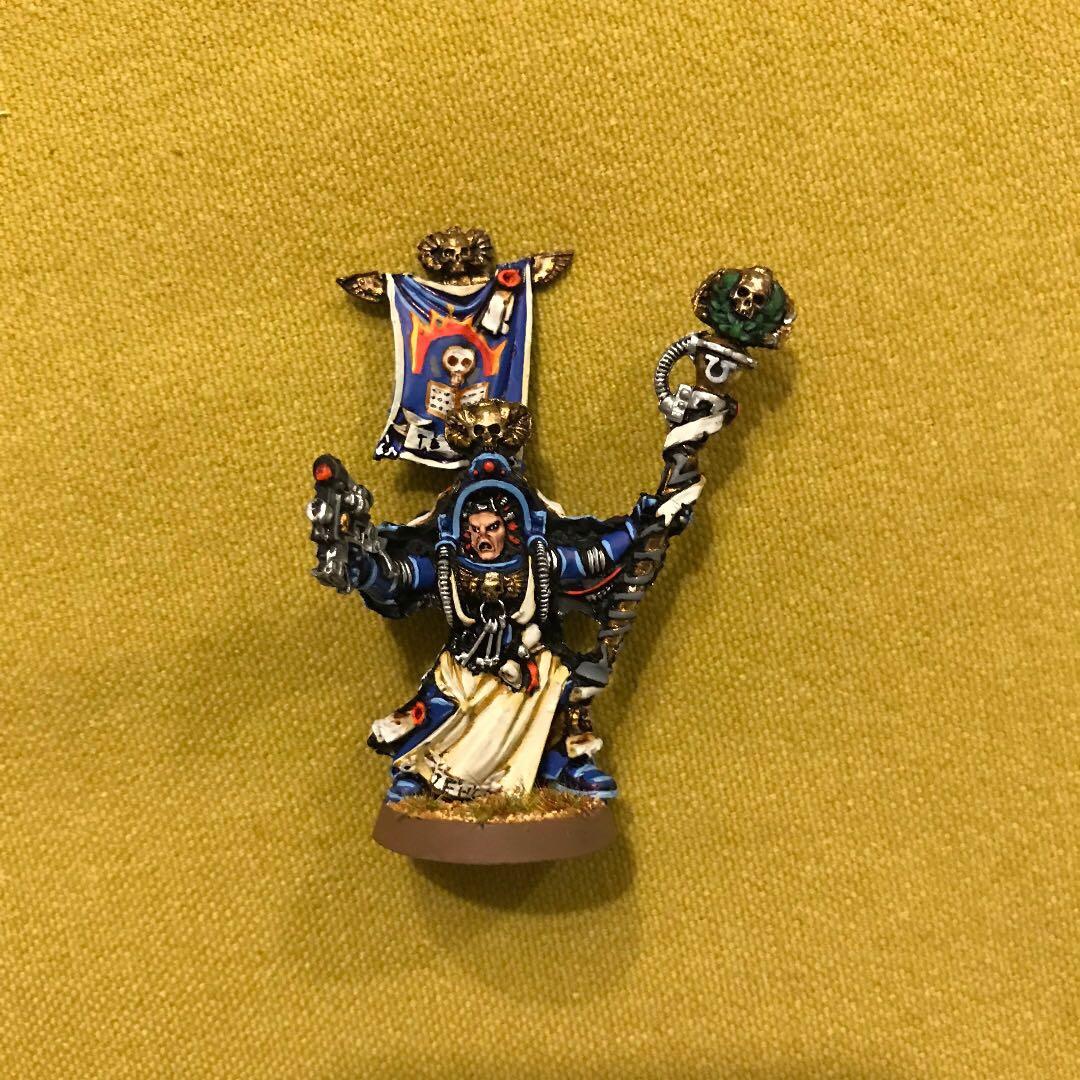 Warhammer 40K Ultramarines Chief Librarian Tigurius Painted Model ...