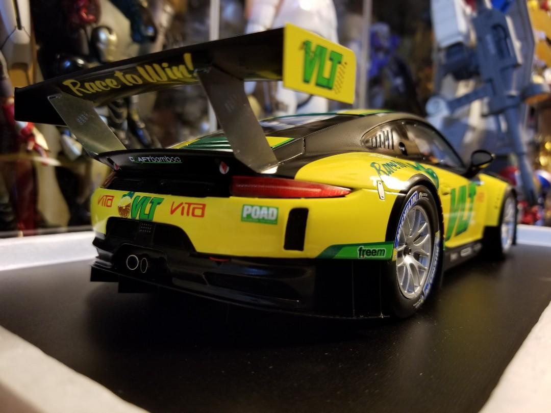 絕版1:18 100% Spark PORSCHE 911 VLT Macau 2016 limited edition, 興趣及遊戲, 旅行 ...