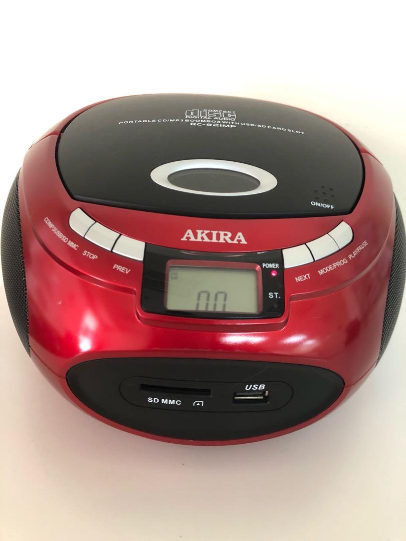 Akira CD player, Audio, Portable Music Players on Carousell