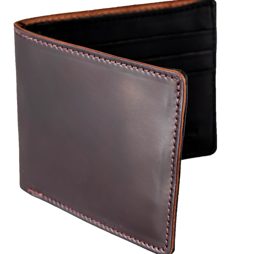 Ashland Leather Shell Cordovan Wallet Color #8 with Black Interior ...