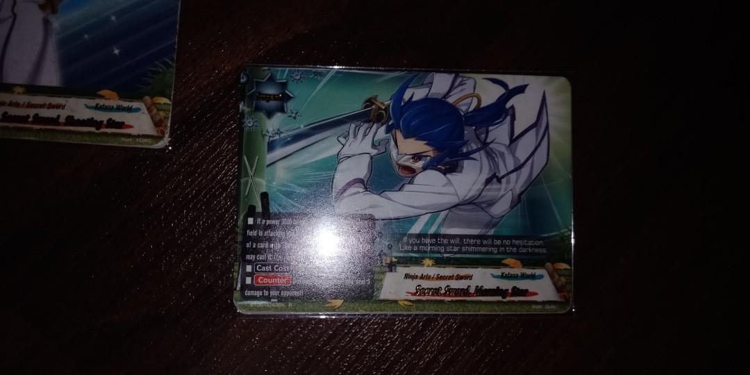 buddyfight katana world secret sword cards, Hobbies & Toys, Toys ...