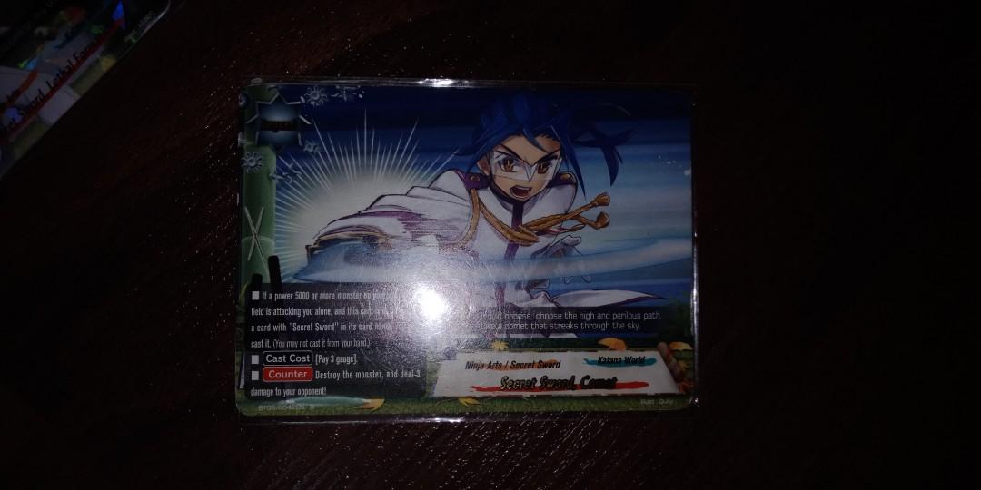 buddyfight katana world secret sword cards, Hobbies & Toys, Toys ...
