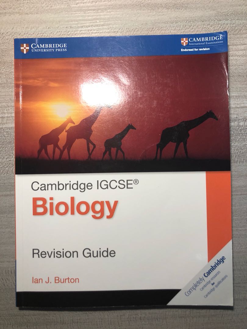 Cambridge IGCSE Biology Revision Guide, 興趣及遊戲, 書本 & 文具, 教科書 - Carousell