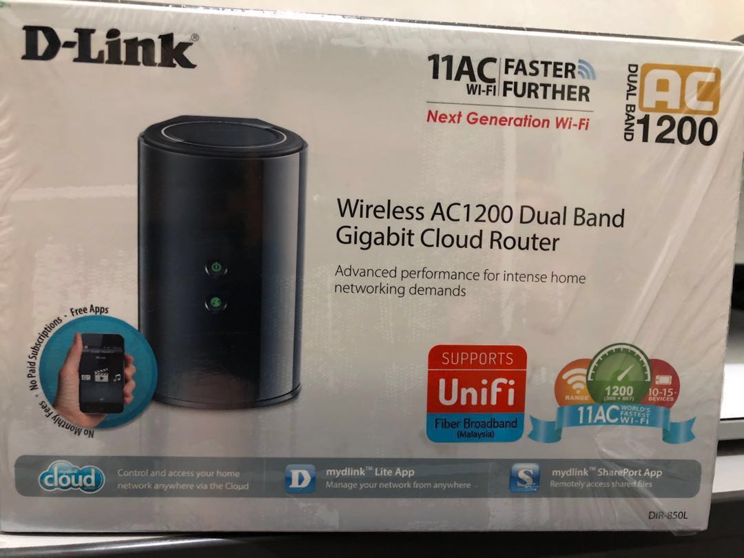 D-Link DIR-850L Wireless Router #PayWithBoost, Computers & Tech, Parts ...