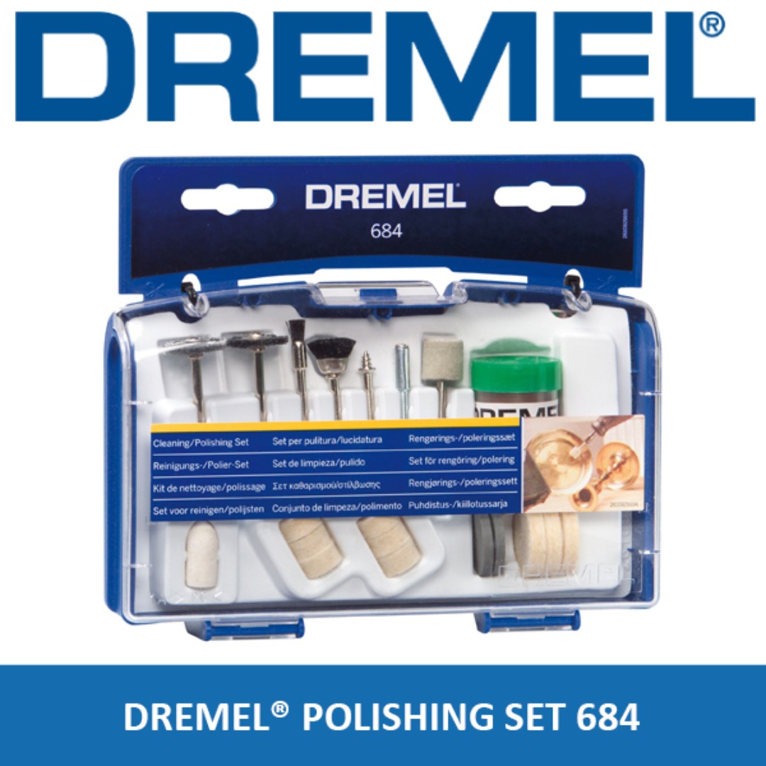 DREMEL Polishing Set, Furniture & Home Living, Home Improvement ...