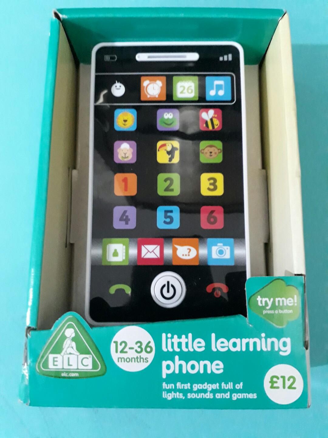 ELC Little Learning Toy Phone, Babies & Kids, Infant Playtime on Carousell