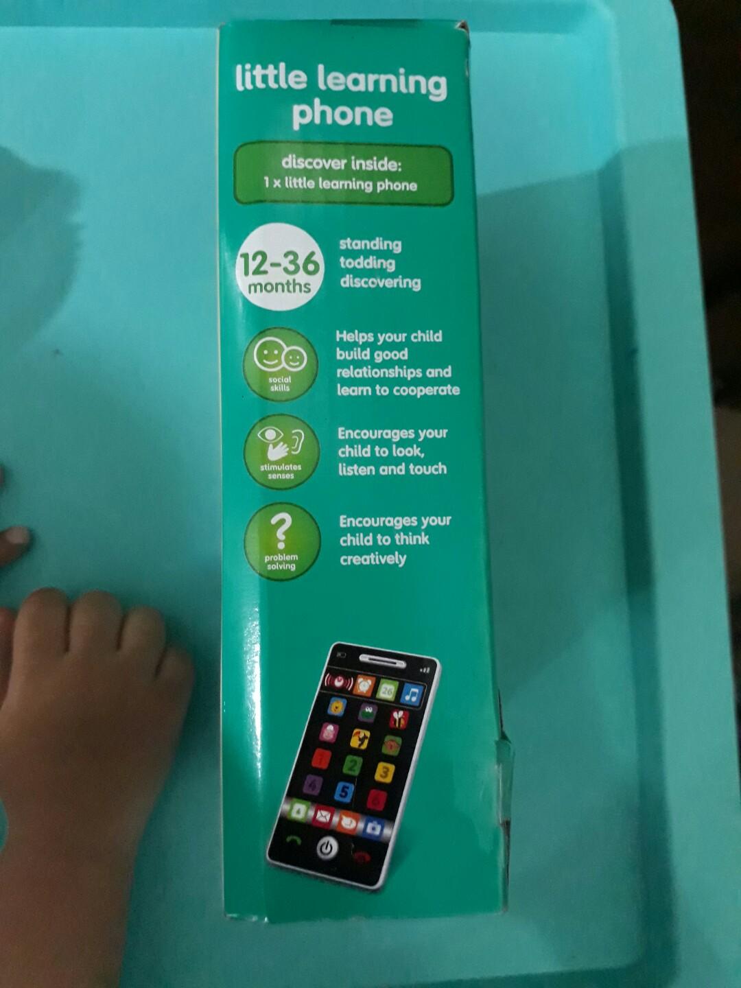 ELC Little Learning Toy Phone, Babies & Kids, Infant Playtime on Carousell