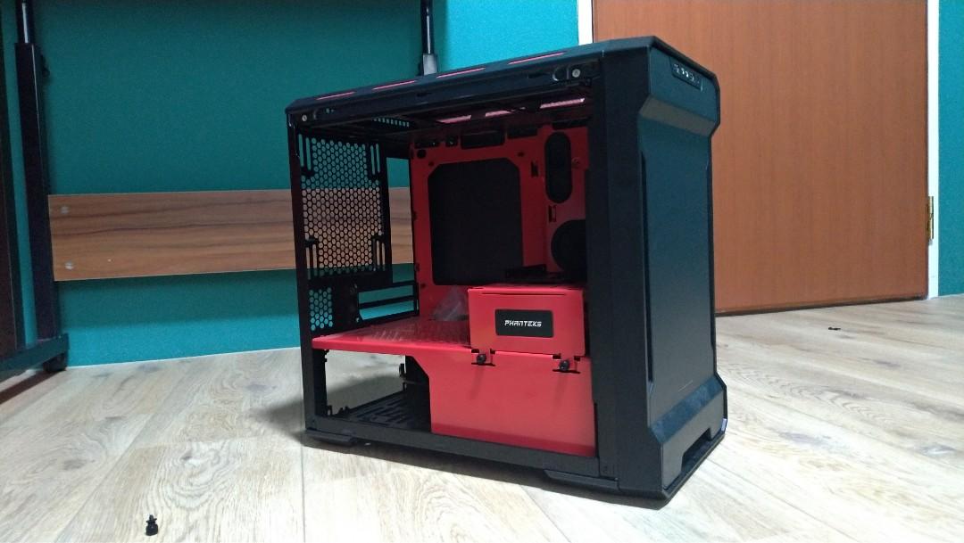 Evolv ITX Black/Red, Computers & Tech, Parts & Accessories, Computer ...