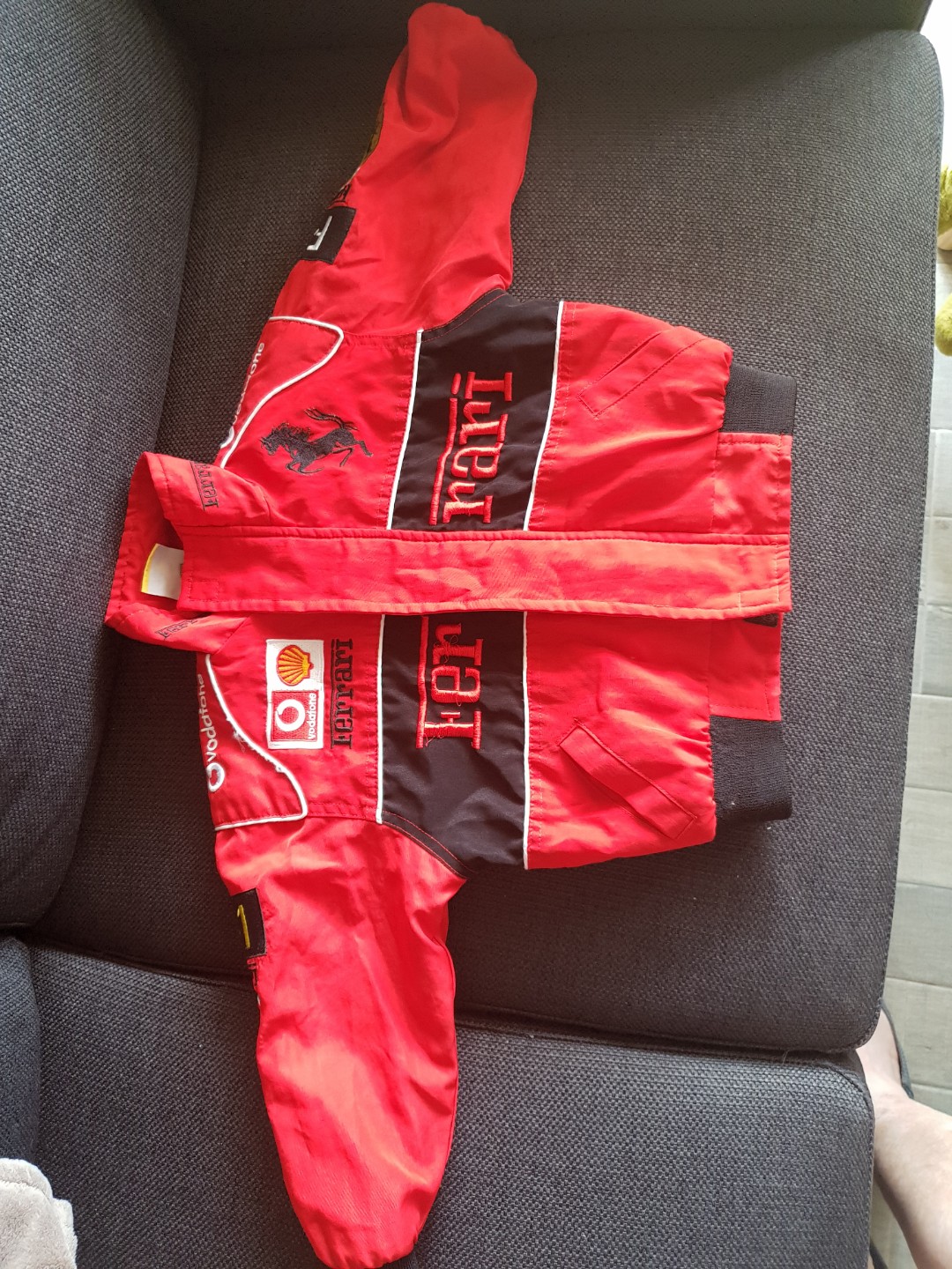 Ferrari jacket, Babies & Kids, Babies & Kids Fashion on Carousell