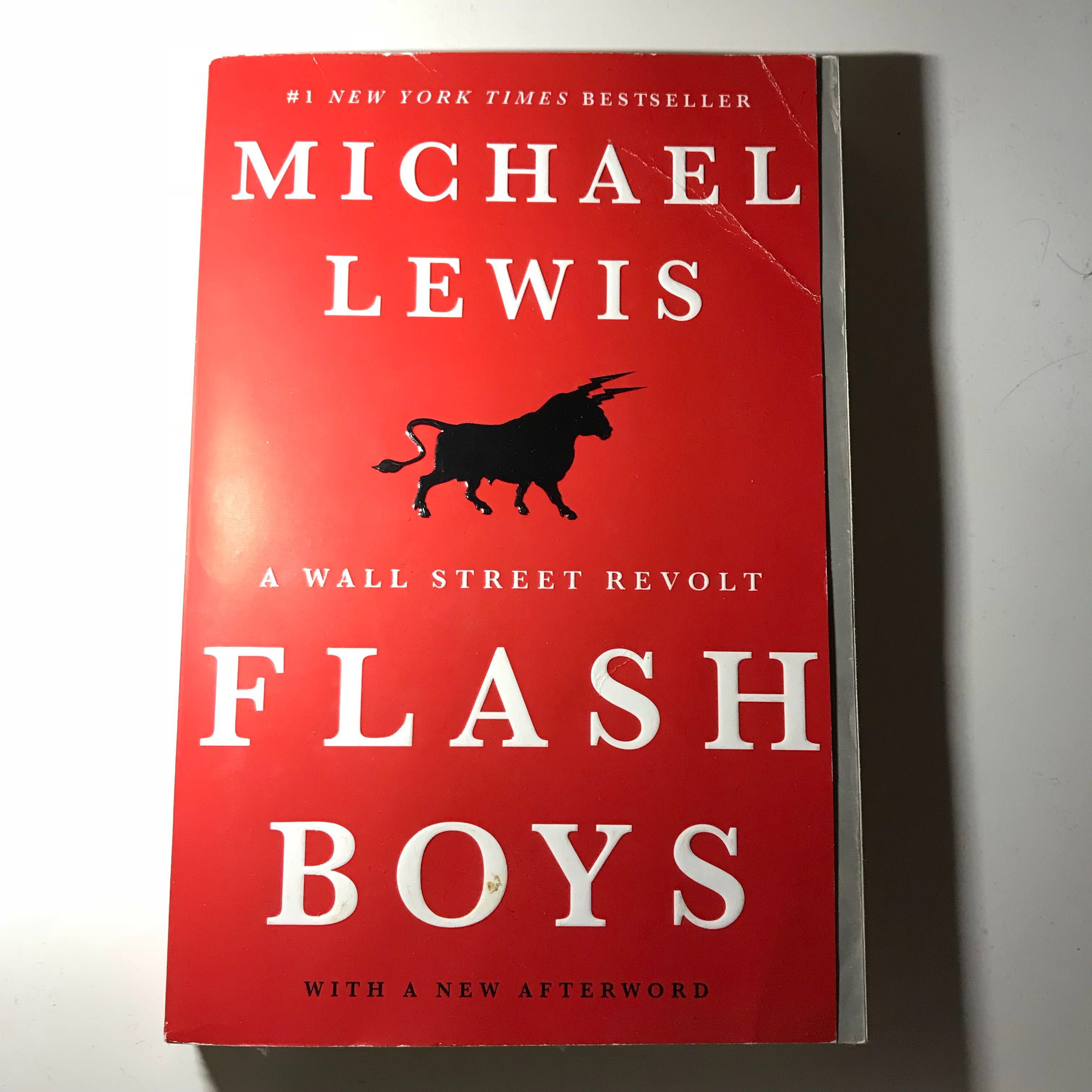 Flash boys - Michael Lewis, Hobbies & Toys, Books & Magazines, Fiction & Non-Fiction on Carousell