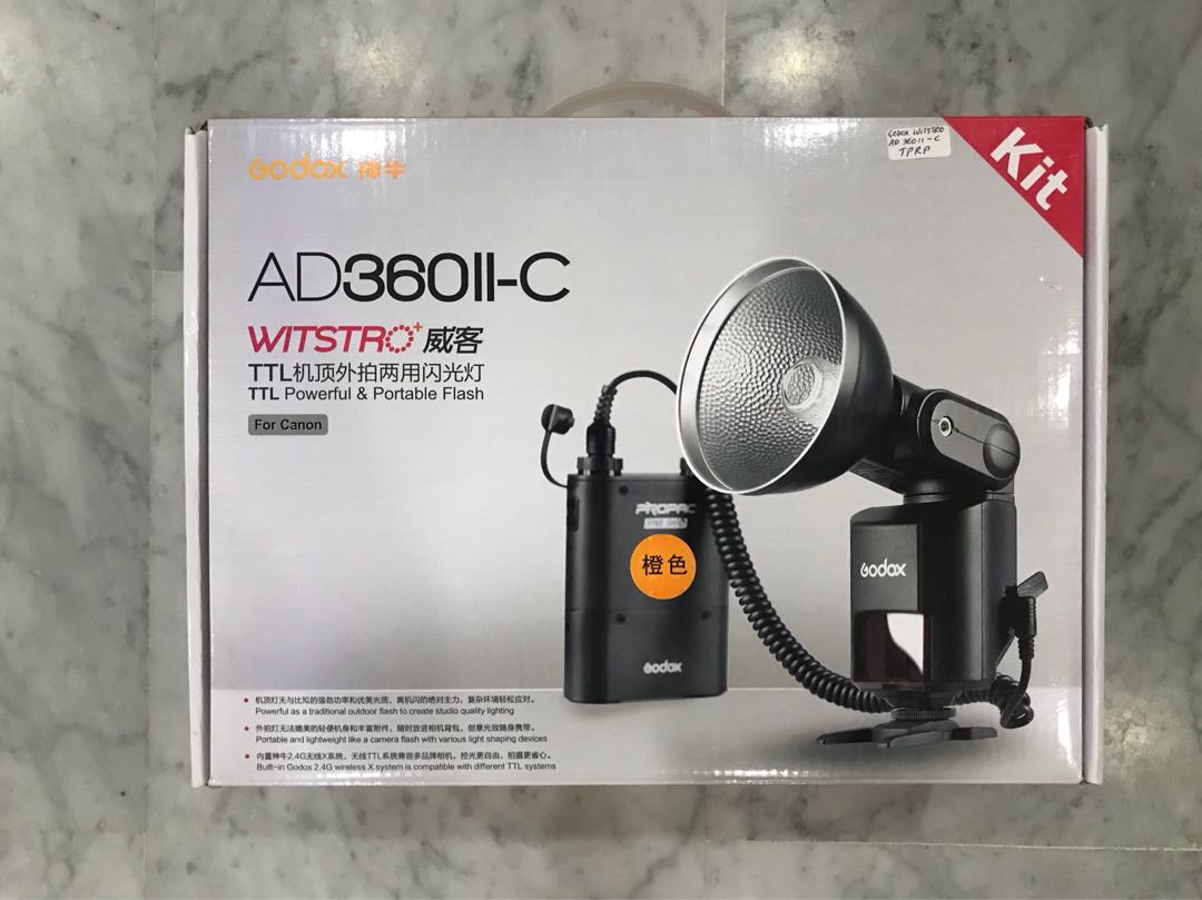 Godox AD360II - C, Photography, Photography Accessories, Flashes on ...