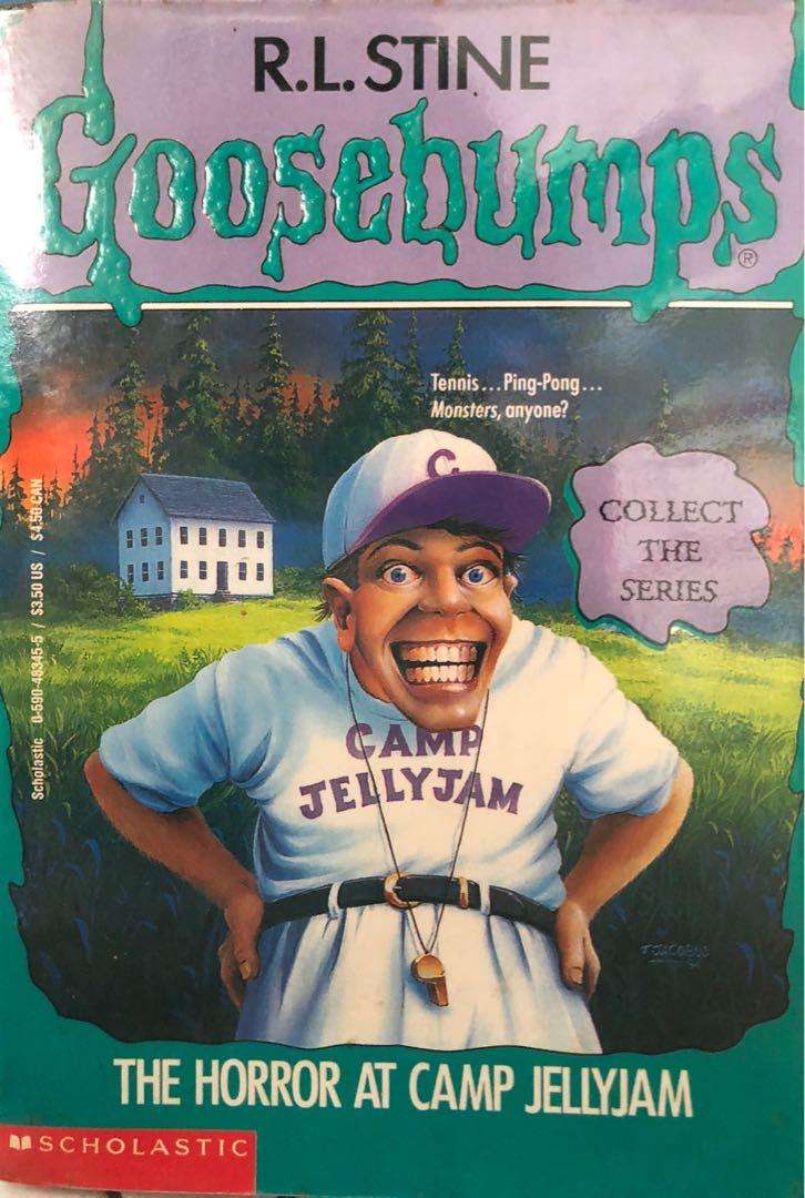 GOOSEBUMPS - #33 THE HORROR AT CAMP JELLYJAM, Hobbies & Toys, Books ...