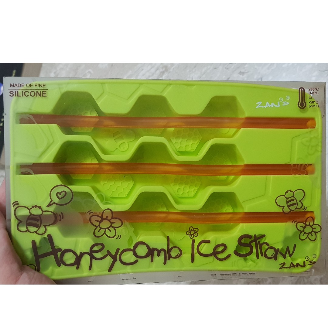 Honeycomb Ice Straw, Furniture & Home Living, Kitchenware & Tableware ...