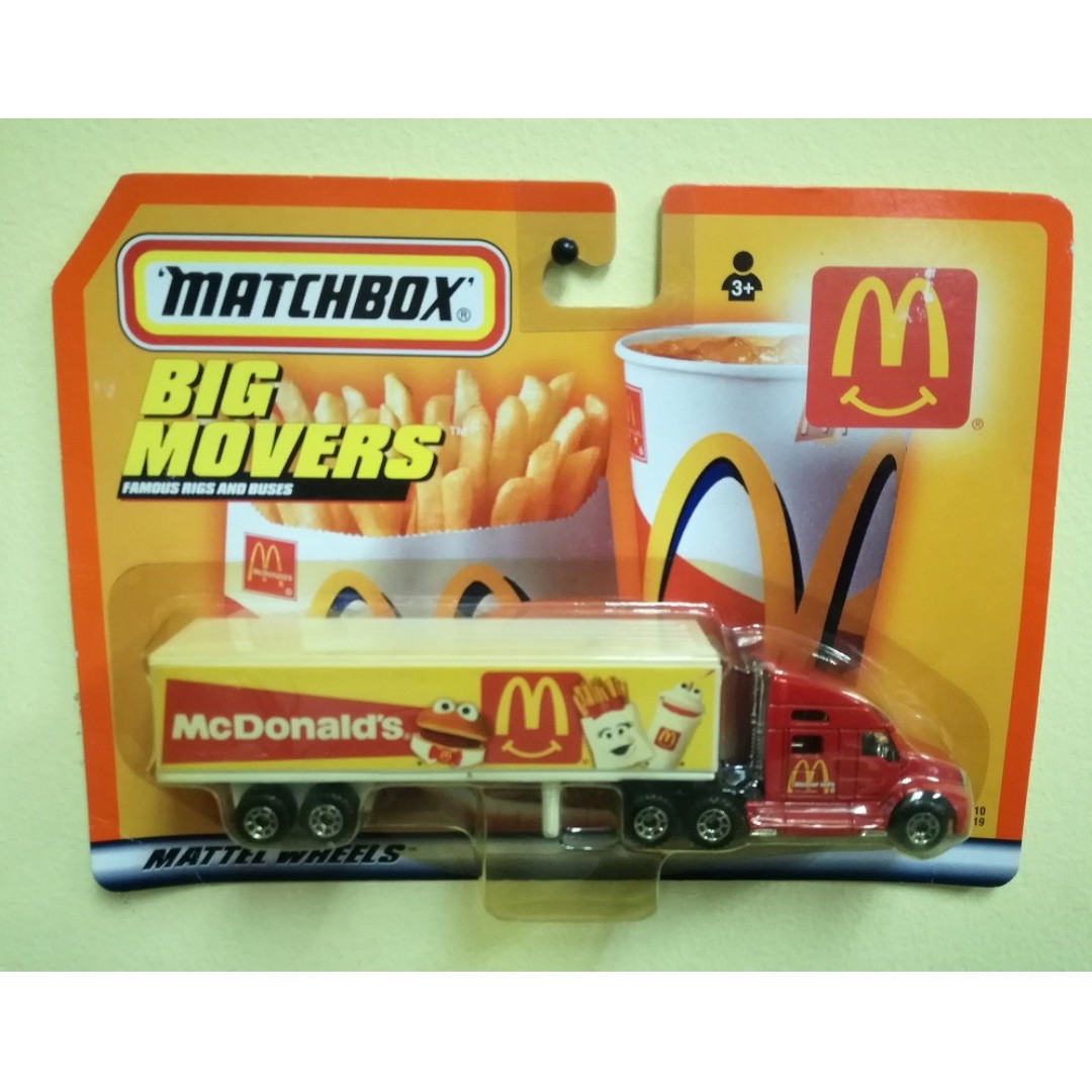 Matchbox Big Movers Red McDonald's - New, Hobbies & Toys, Toys & Games ...