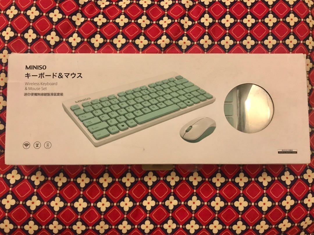 Miniso Wireless Keyboard and Mouse, Computers & Tech, Parts & Accessories, Computer Keyboard on ...
