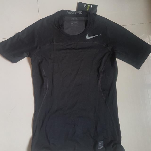 Nike Pro Combat Compression Shirt, Sports, Sports Apparel on Carousell