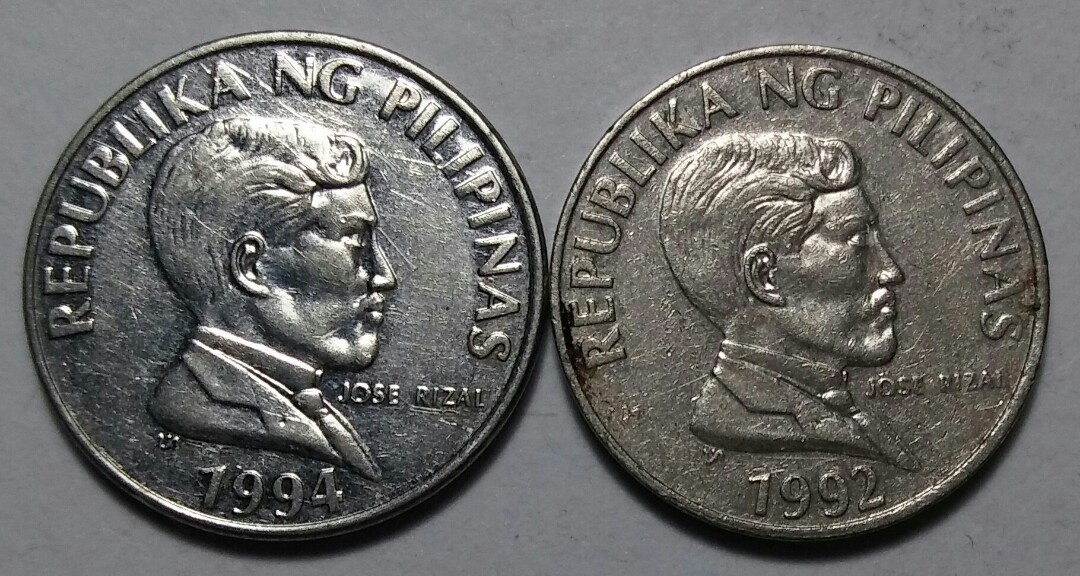 Pair of 1Peso, Hobbies & Toys, Memorabilia & Collectibles, Currency on ...