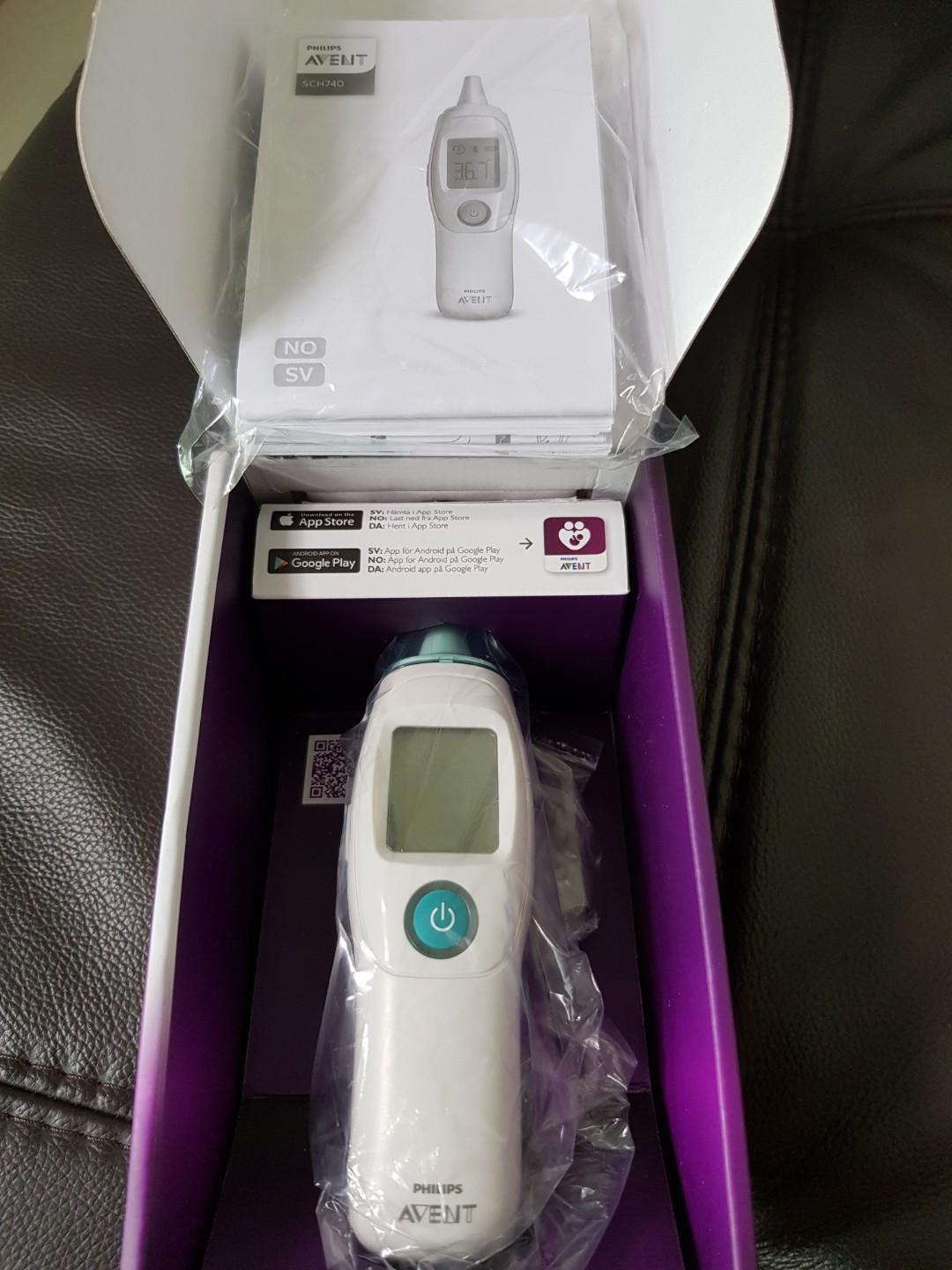 Philips Avent Ear Thermometer, Health & Nutrition, Thermometers on ...