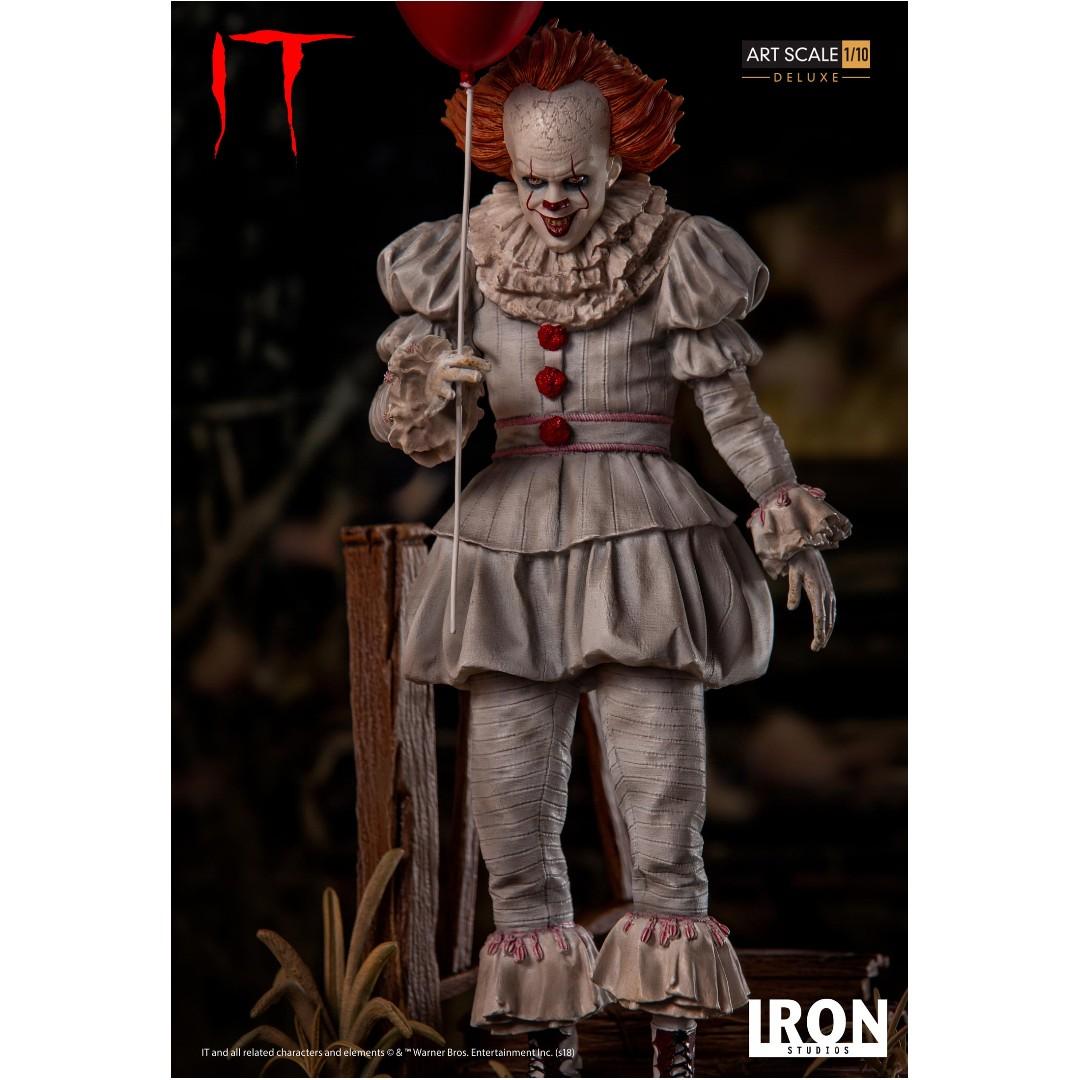 PO: Iron Studios - Pennywise Art Scale 1/10 - IT (Deluxe Edition ...