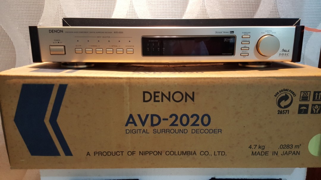 "SALES" DENON AVD-2020 Digital Surround Decoder, Audio, Other Audio ...