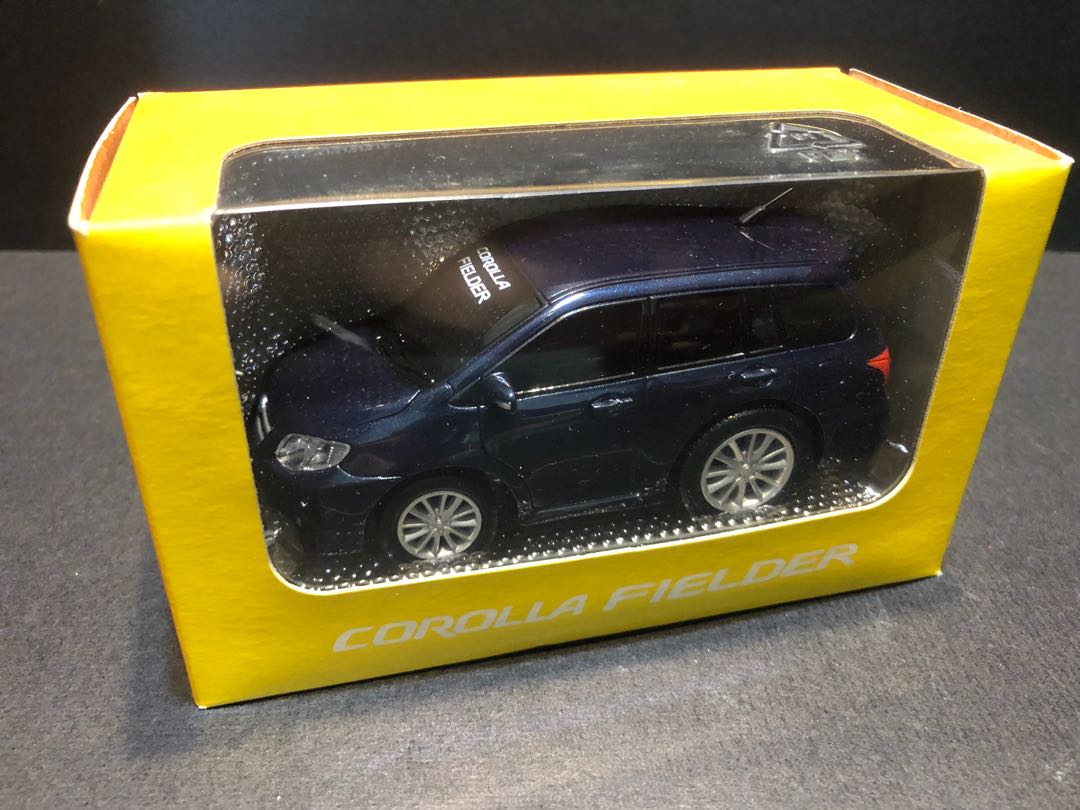 Toyota Corolla Fielder Q版車仔, 興趣及遊戲, 玩具 & 遊戲類 - Carousell