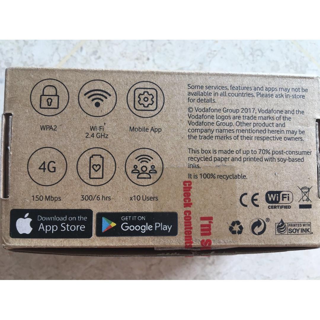 Vodafone Travel mobile WIFi router egg R218H dongle, Travel, Travel ...