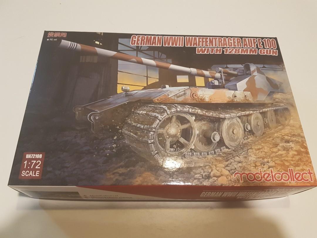Waffentrager E100 tank destroyer model kit / 1:72 scale/, Hobbies ...