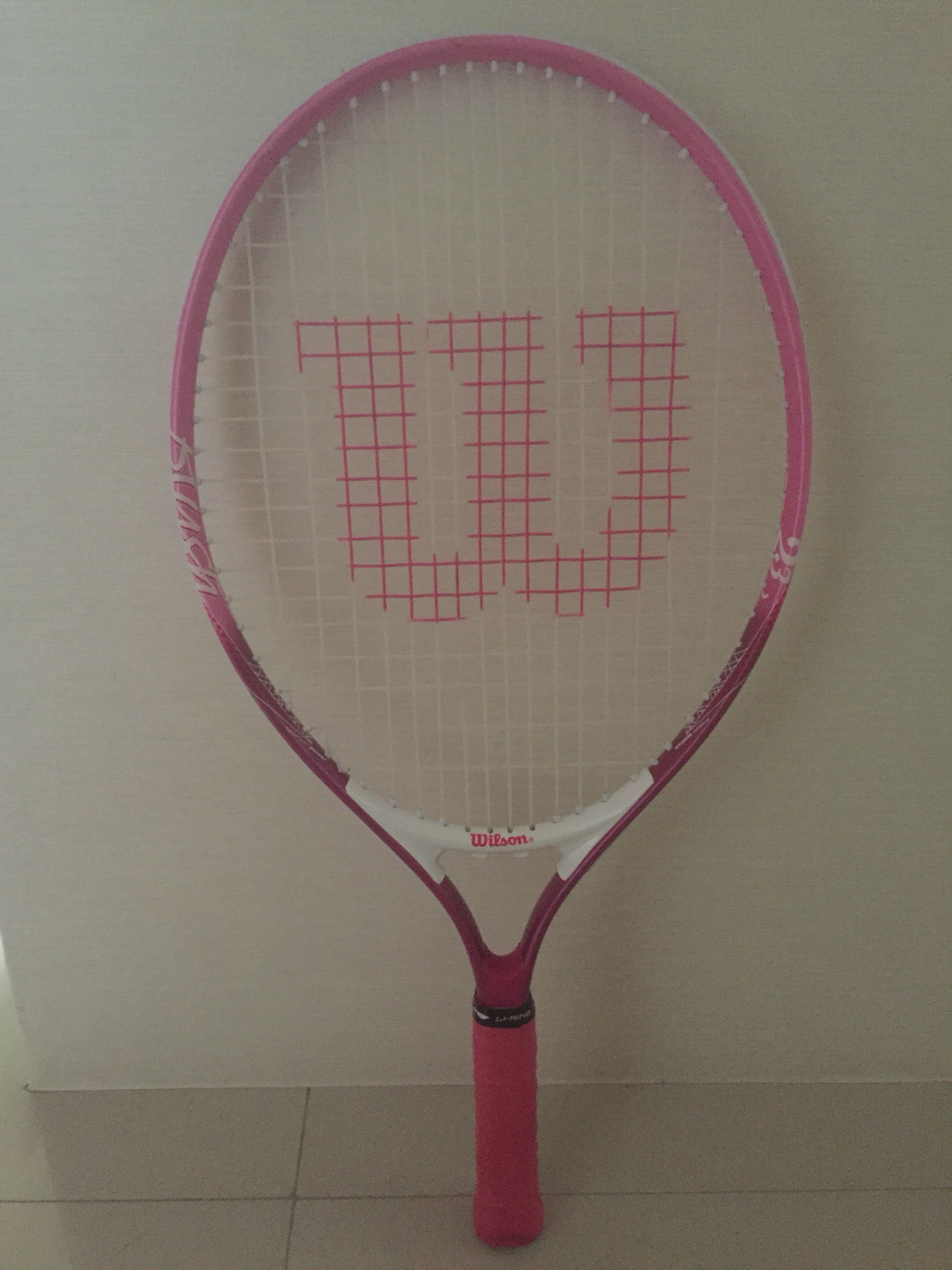 Wilson tennis racket, Sports Equipment, Sports & Games, Racket & Ball ...