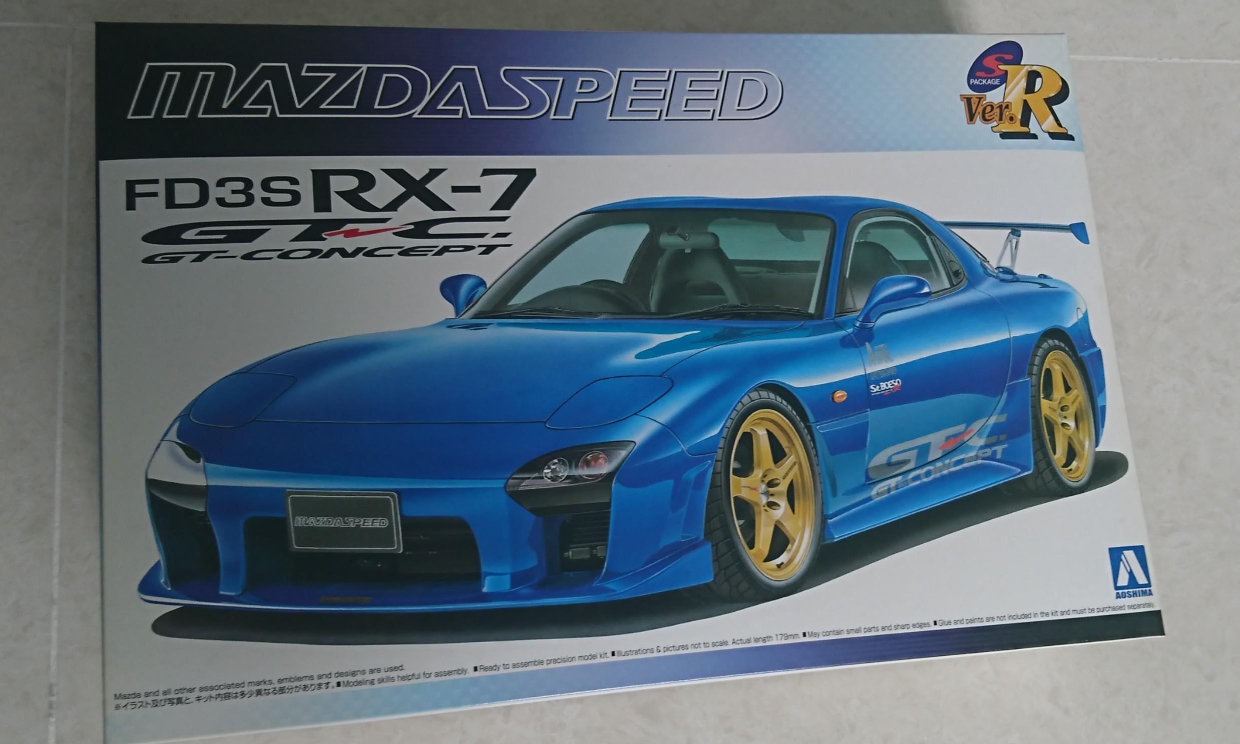 1/24 Aoshima mazda RX7 mazdaspeed FD3S, Hobbies & Toys, Toys & Games on ...