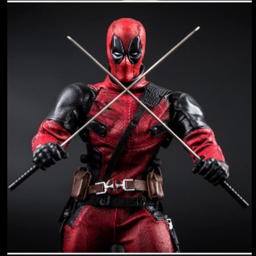 1/6 12'' DEADPOOL Figure for sale !! (Not Hot Toys Iron Man MK 42 Rod ...
