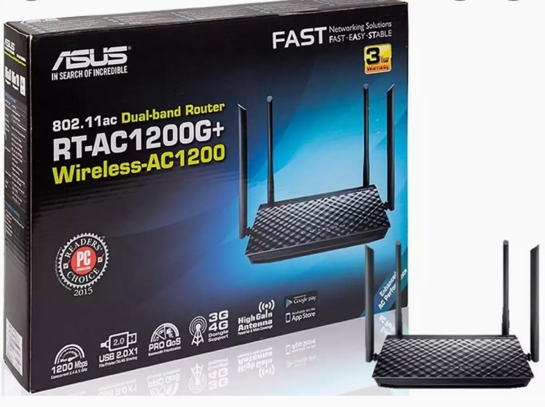 ASUS AC1200, Computers & Tech, Parts & Accessories, Networking on Carousell